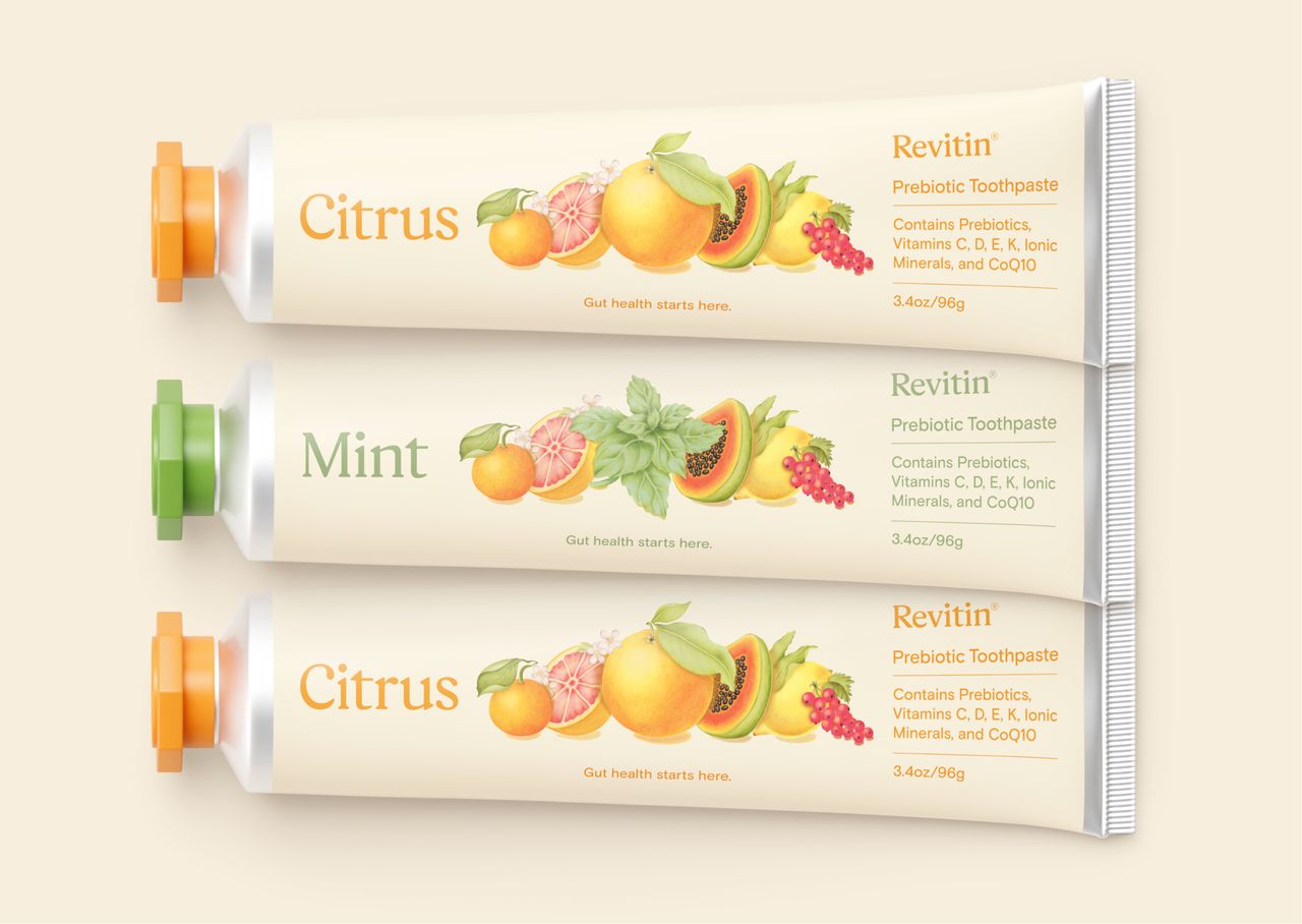Revitin Toothpaste Variety 3 Tubes