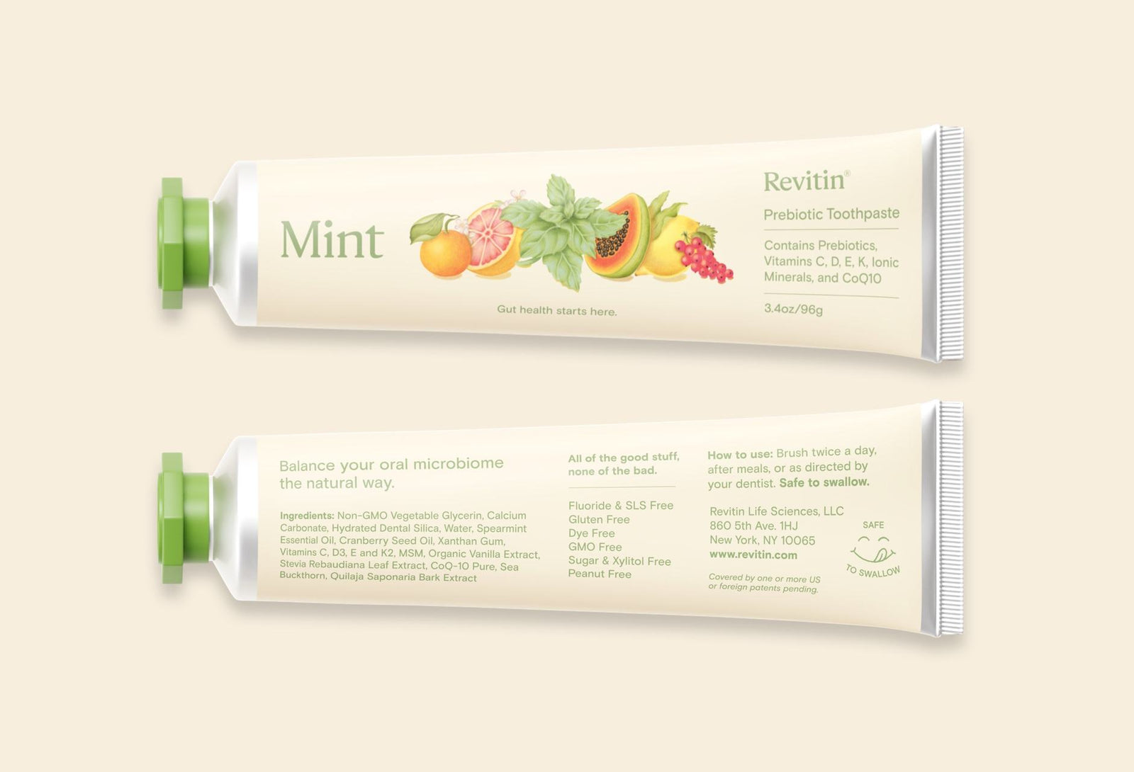Revitin Toothpaste (3 Tubes)
